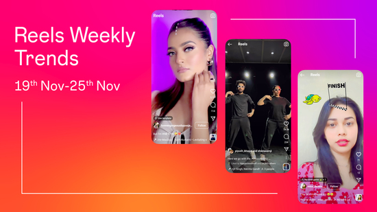 Reels Weekly Trends (19th November - 25th November) : Born on Instagram