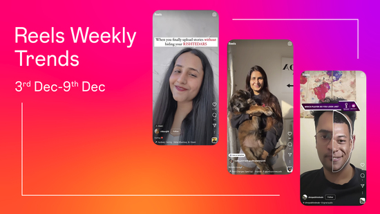 Reels Weekly Trends (3rd December - 9th December) : Born on Instagram