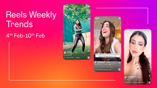 Reels Weekly Trends (4th February - 10th February) : Born on Instagram
