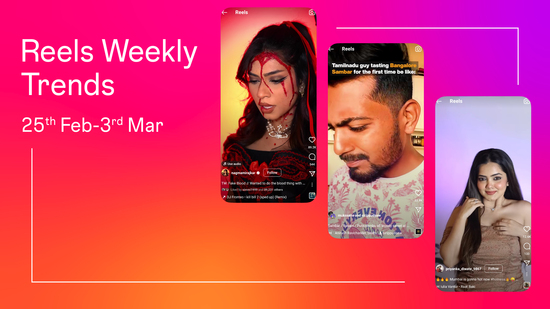 Reels Weekly Trends (25th February - 3rd March) : Born on Instagram