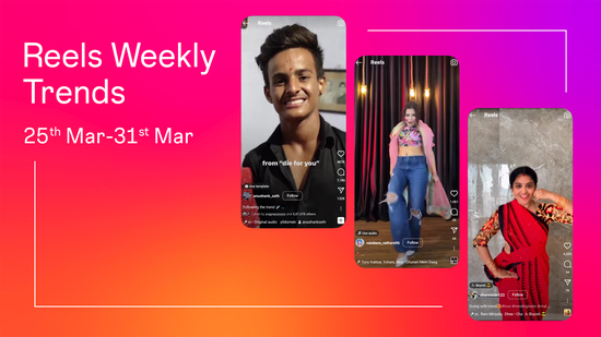 Reels Weekly Trends (25th March - 31st March) : Born on Instagram