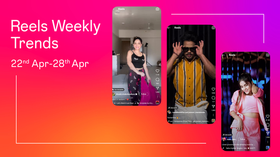 Reels Weekly Trends (22nd April - 28th April) : Born on Instagram