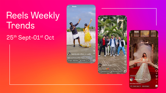 Reels Weekly Trends (25th September - 1st October) : Born on Instagram