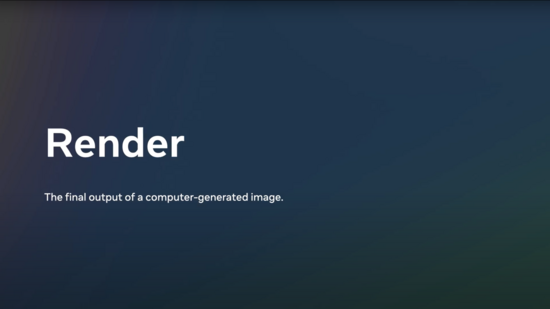Explore render options : Learn new skills to build your brand or business